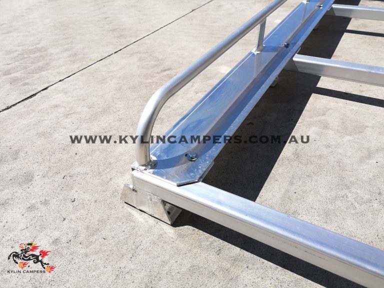 1.8m x 1.5m Silver Ute Canopy Roof Top Tent Rack -Kylin Campers