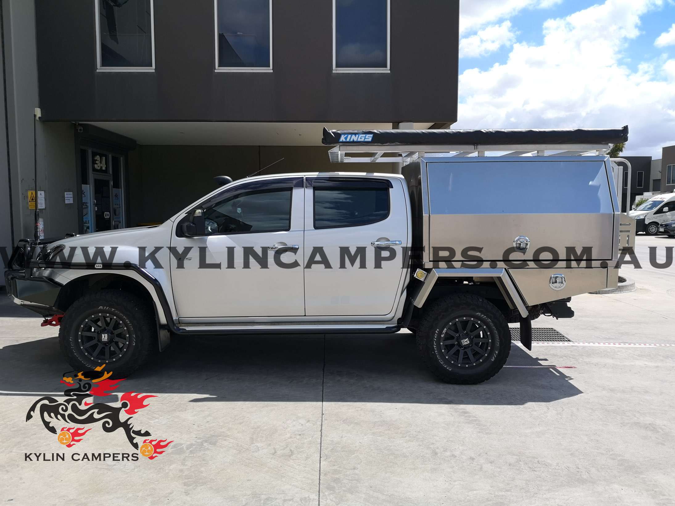 Custom Builds- D-Max Tray Base and CanopyKylin Campers