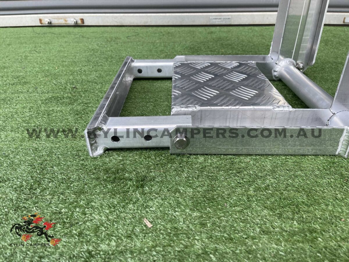 Adjustable Alloy Ladder for Ute Canopy -Kylin Campers