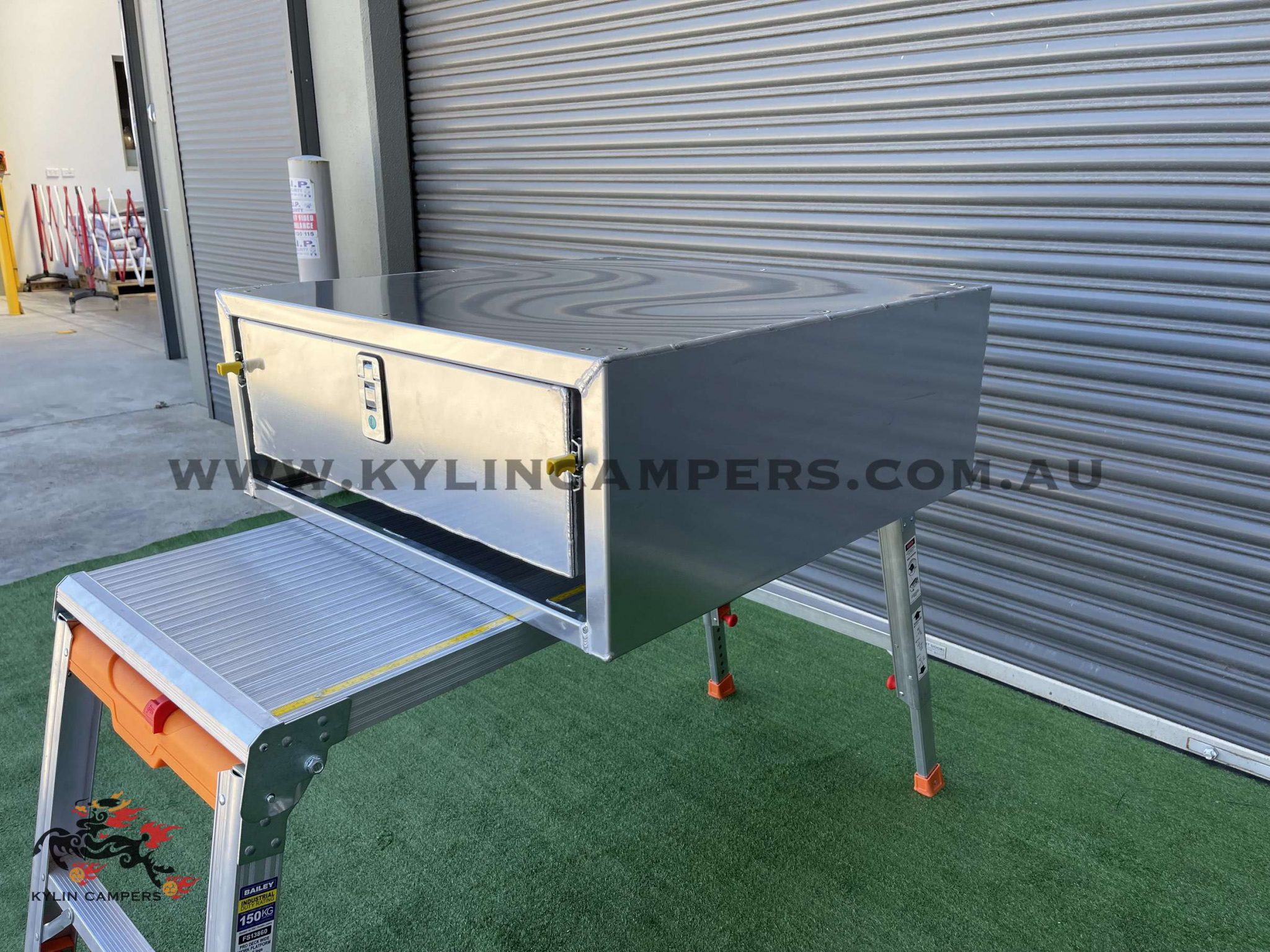 Aluminium Ute Canopy Drawer - 800mm Single DrawerKylin Campers