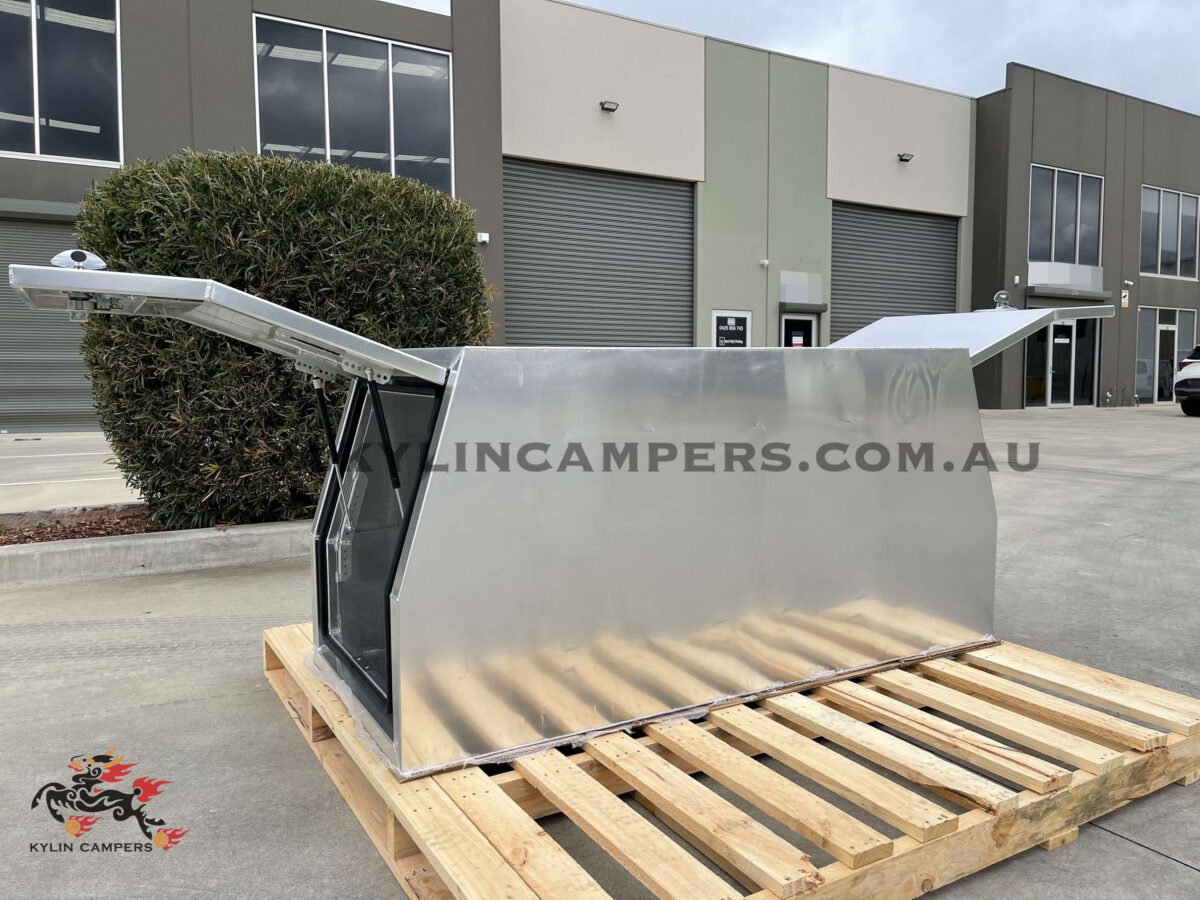 800mm Long Flat Plate Ute Canopy Alloy CanopyKylin Campers