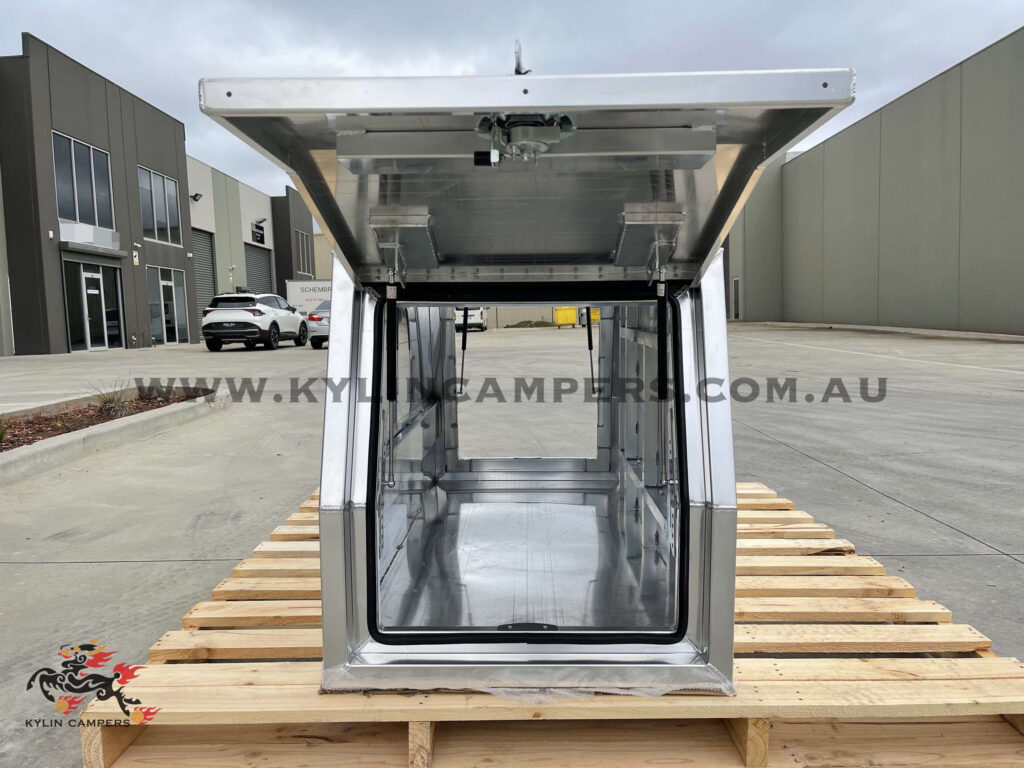800mm Long Flat Plate Ute Canopy Alloy CanopyKylin Campers