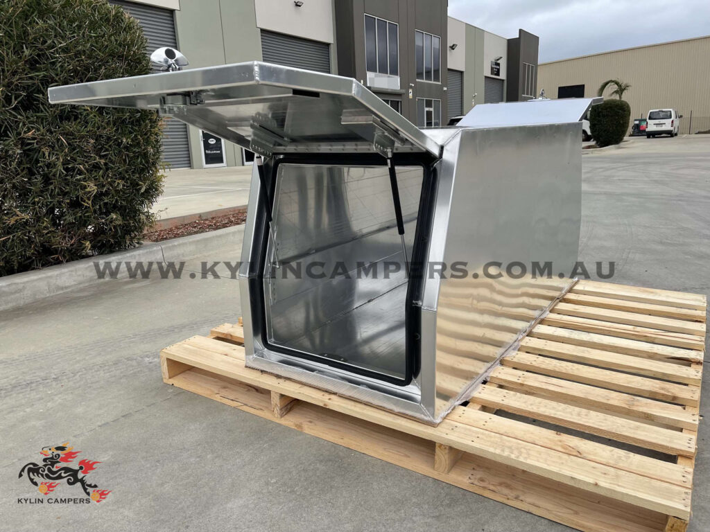 800mm Long Flat Plate Ute Canopy Alloy CanopyKylin Campers