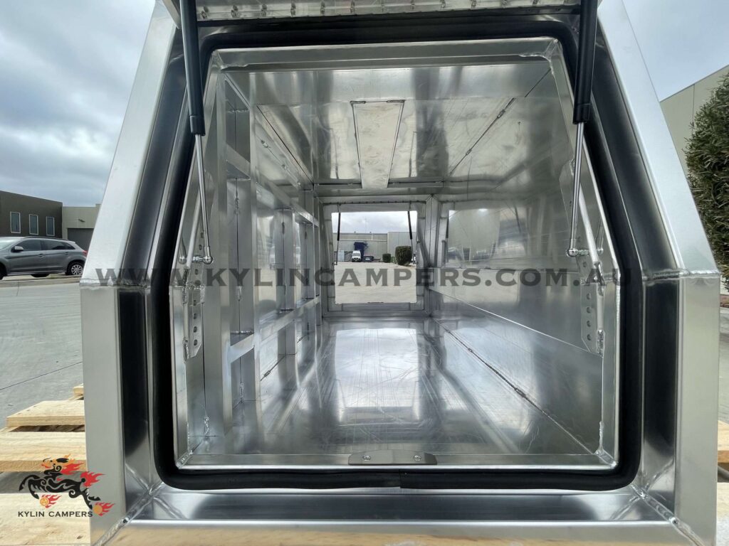 800mm Long Flat Plate Ute Canopy Alloy CanopyKylin Campers