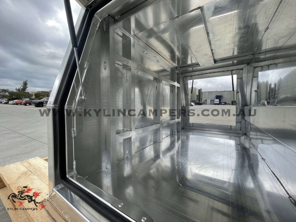 800mm Long Flat Plate Ute Canopy Alloy CanopyKylin Campers