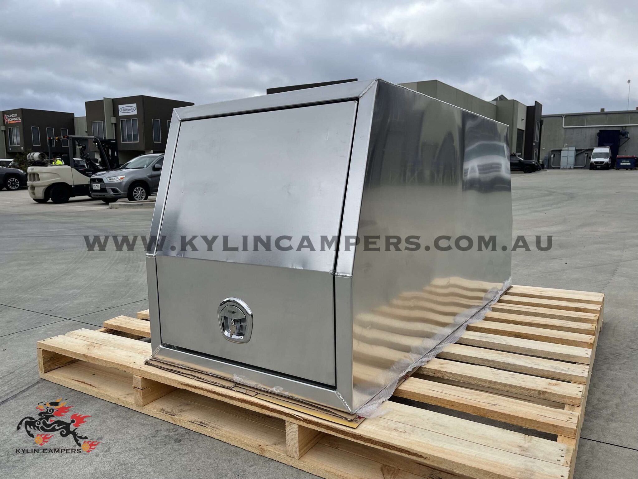 800mm Long Flat Plate Ute Canopy Alloy CanopyKylin Campers