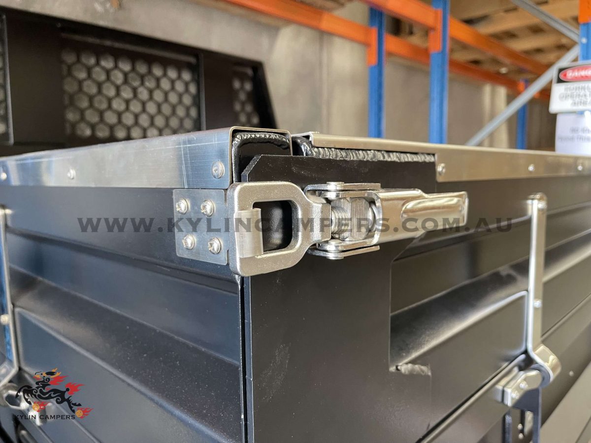 1800x1800 Ute Tray Drop Sides - 3 Pieces Drop Down GatesKylin Campers