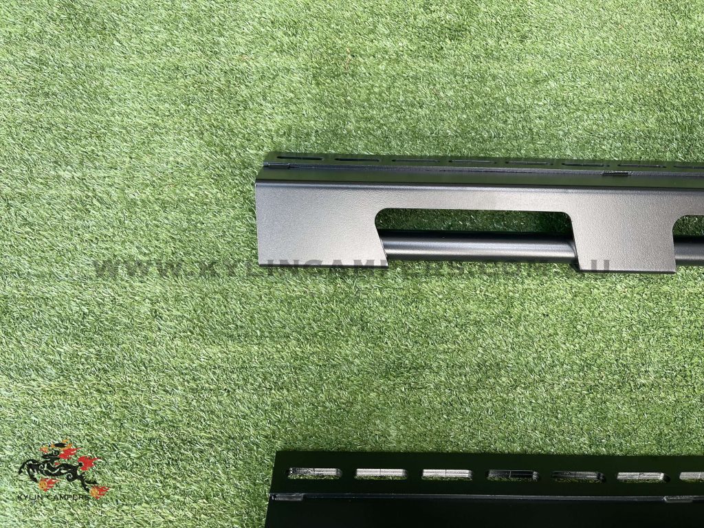 1630mm Long Ute Tray Rope Rail (Black) 1 PairKylin Campers