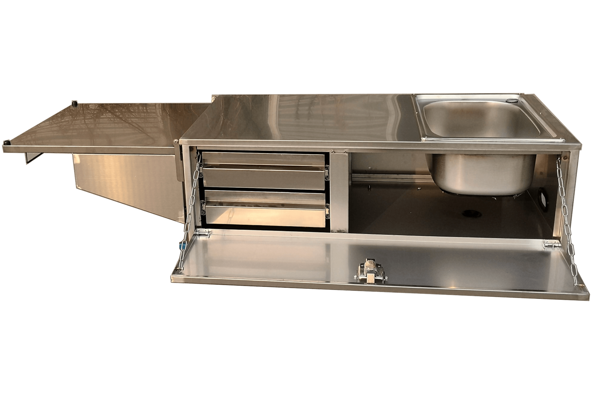 slide out kitchen - Kylin CampersKylin Campers